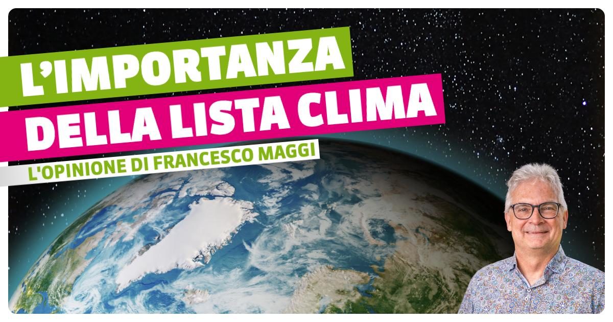 L’importanza della lista clima - Verdi del Ticino